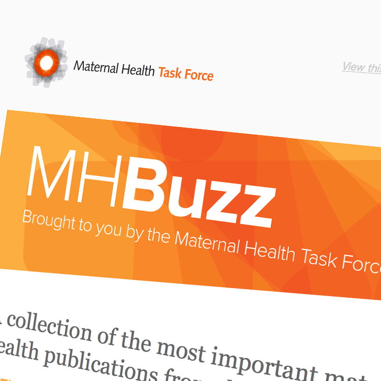 Maternal Health Task Force | Logos & Branding by Tor de Vries