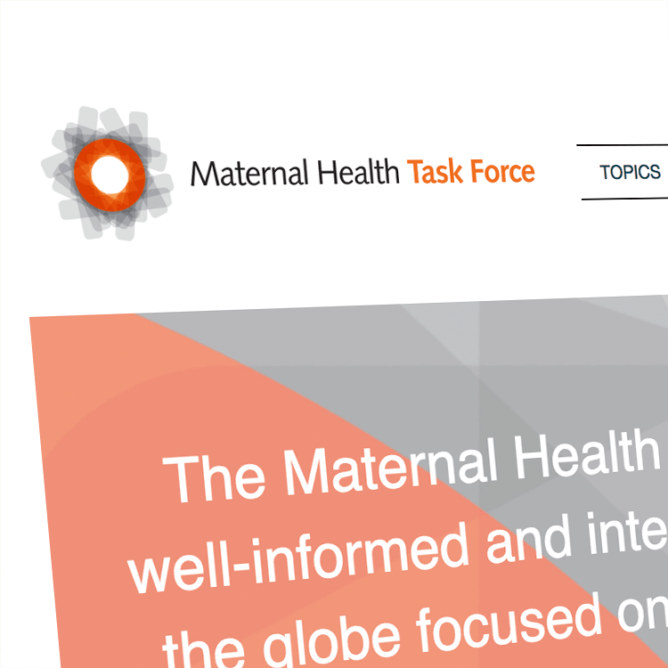Maternal Health Task Force | Logos & Branding by Tor de Vries